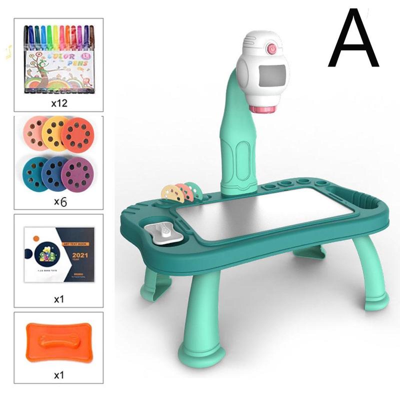 Mini Led Projector Art Drawing Table Light Toys Ch... – Grandado