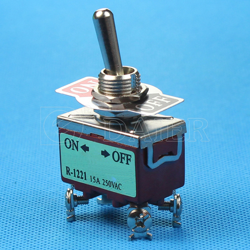 2Pcs Toggle Switch Heavy Duty Switches 4 Pins 2 Po... – Vicedeal