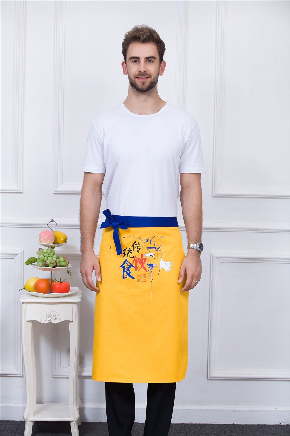 3 Colors Apron Chinese Food Services Restaurant Ki... – Grandado