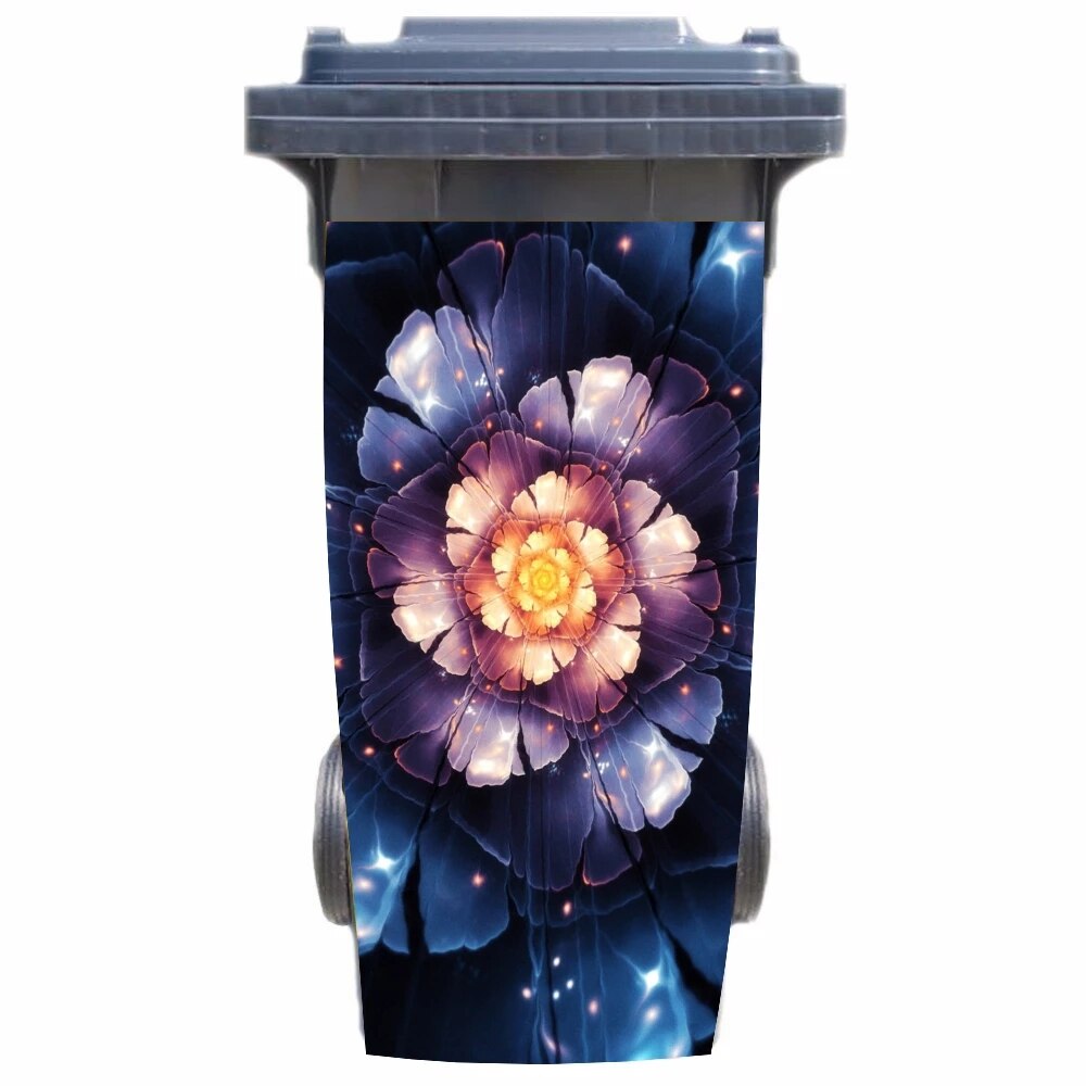 DIY 3D brightly flowers removable Waterproof Stick... – Grandado