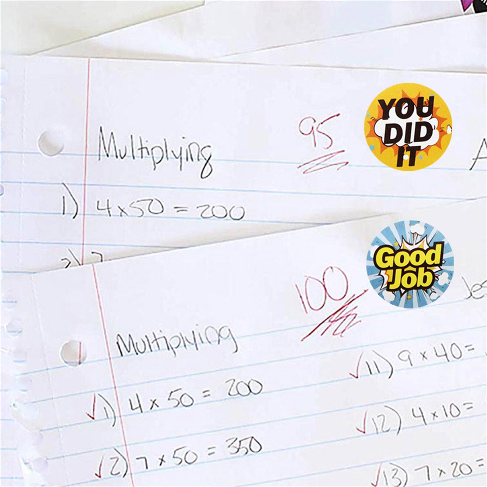 500Pcs/roll teacher reward motivational sticker fo... – Grandado