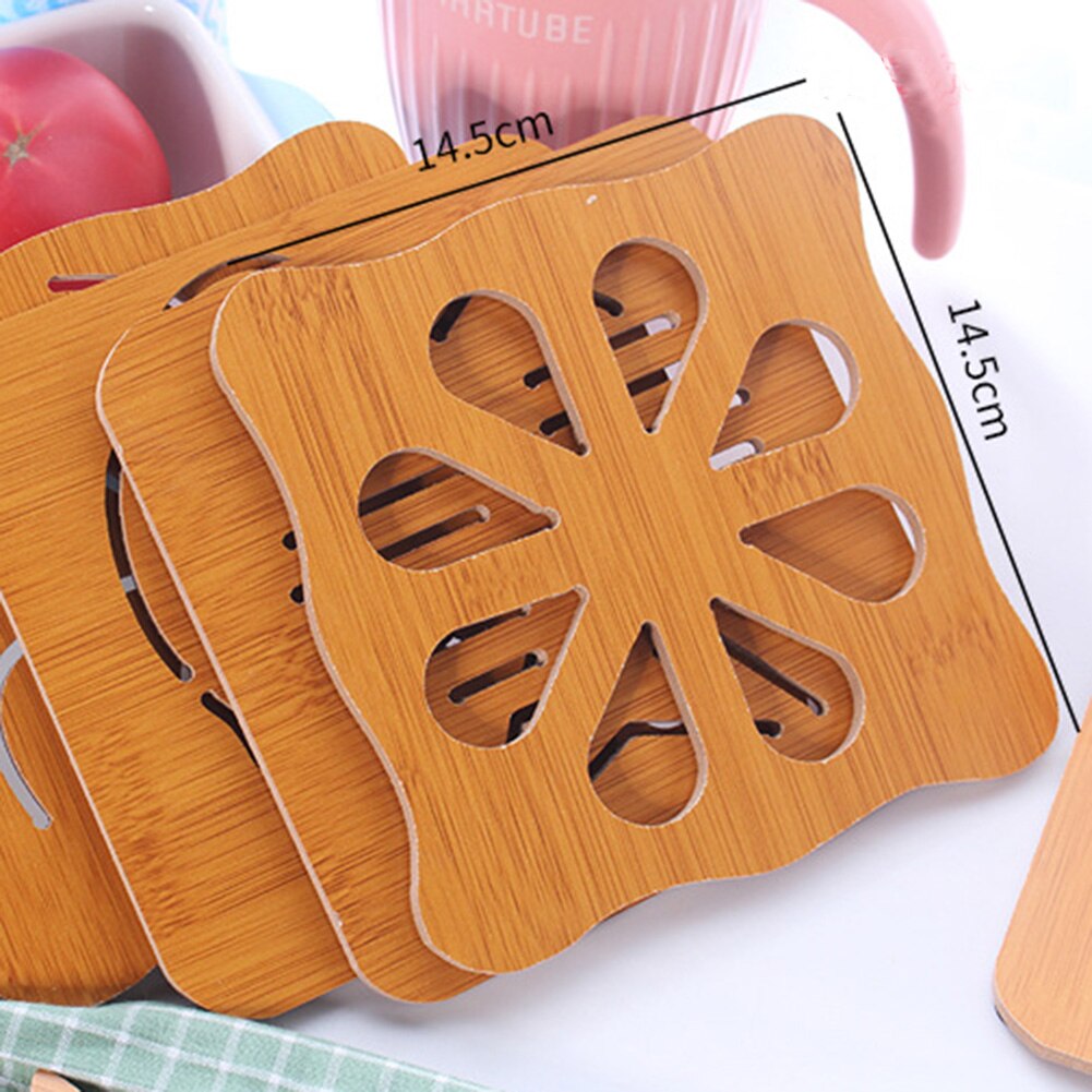 1pc Natural Wood Coasters Cup Mat Tea Coffee Mug D... – Vicedeal