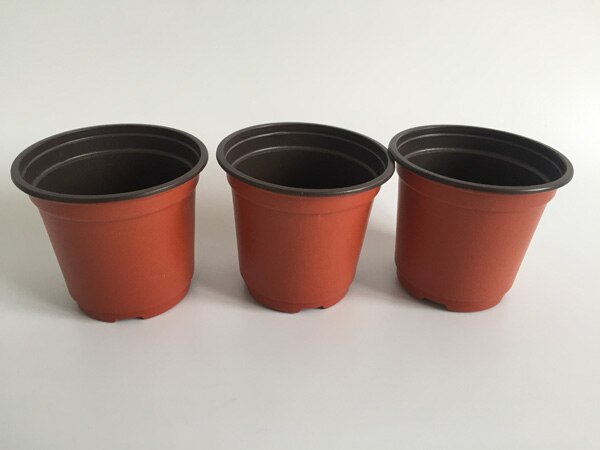 D10xH9CM 100PCS/LOT plastic pots caliber corrosion... – Grandado