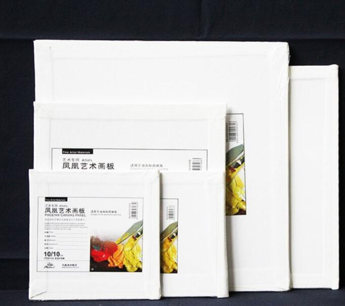 Blank Art White Canvas Panels Oil Acrylic Painting – Grandado