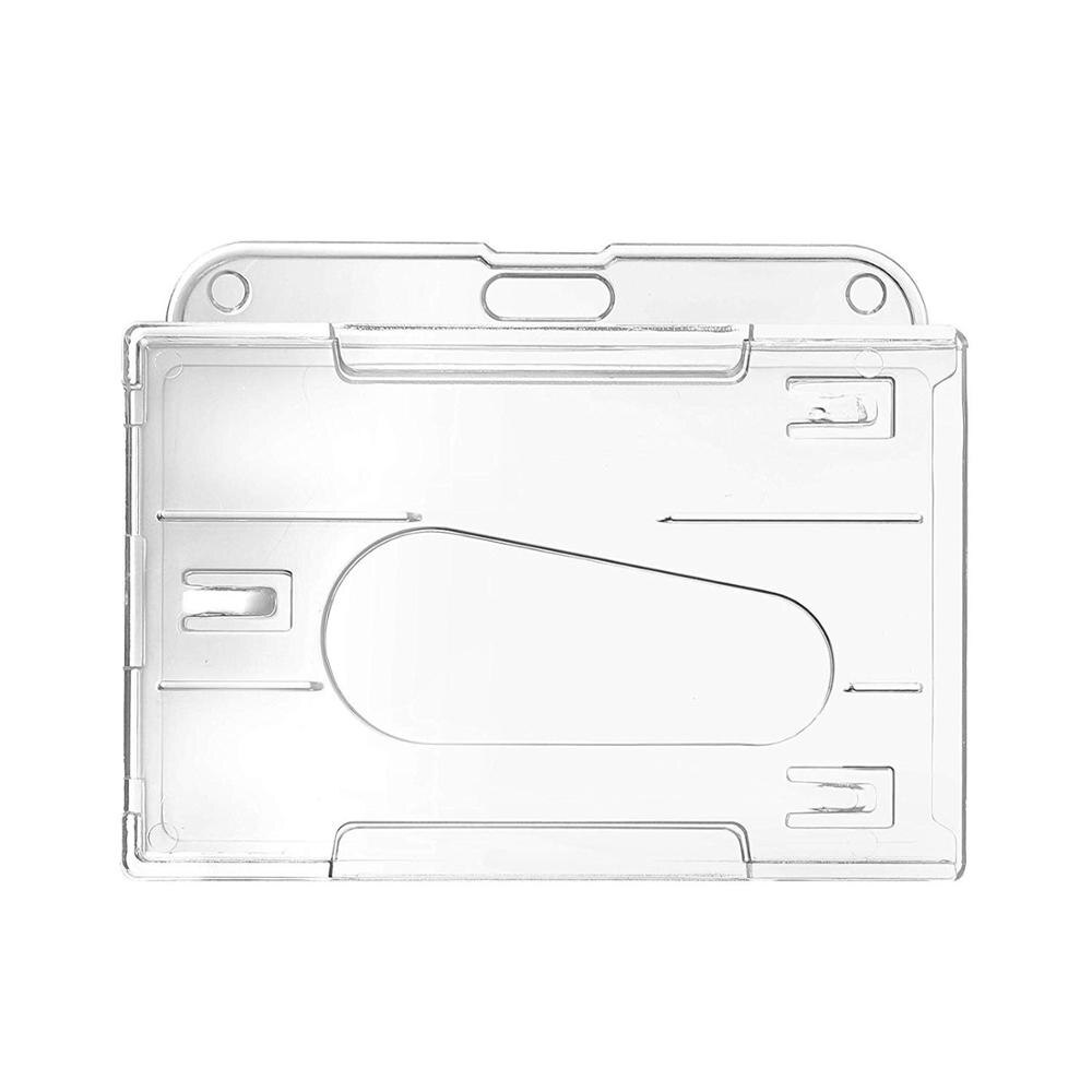 Xrhyy 5 pak klare horisontale (2-3 kort) id badge... – Vicedeal