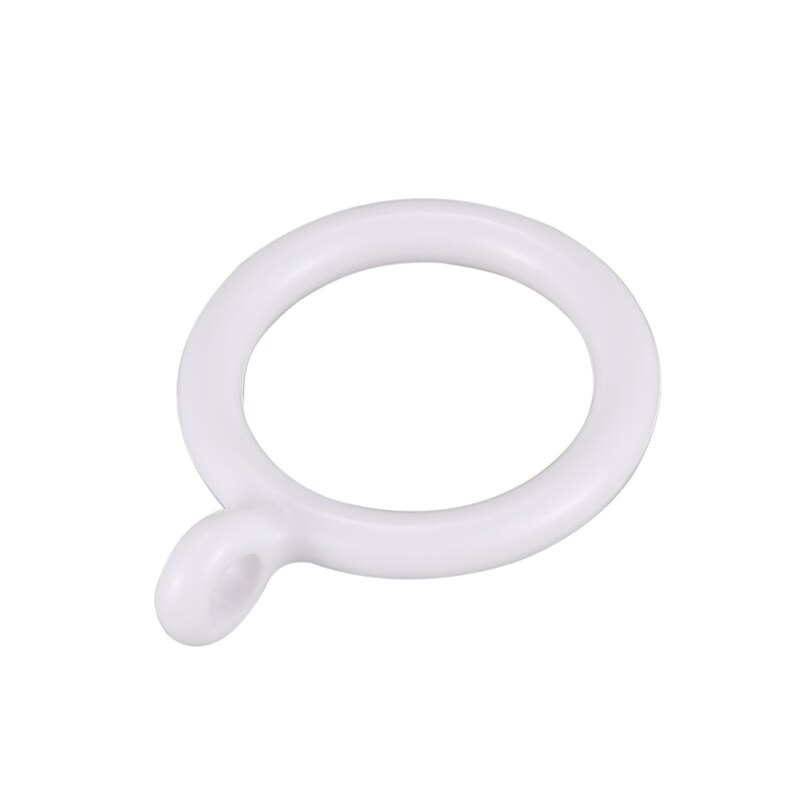 20X White 25Mm Inner Plastic Curtain Rings – Vicedeal