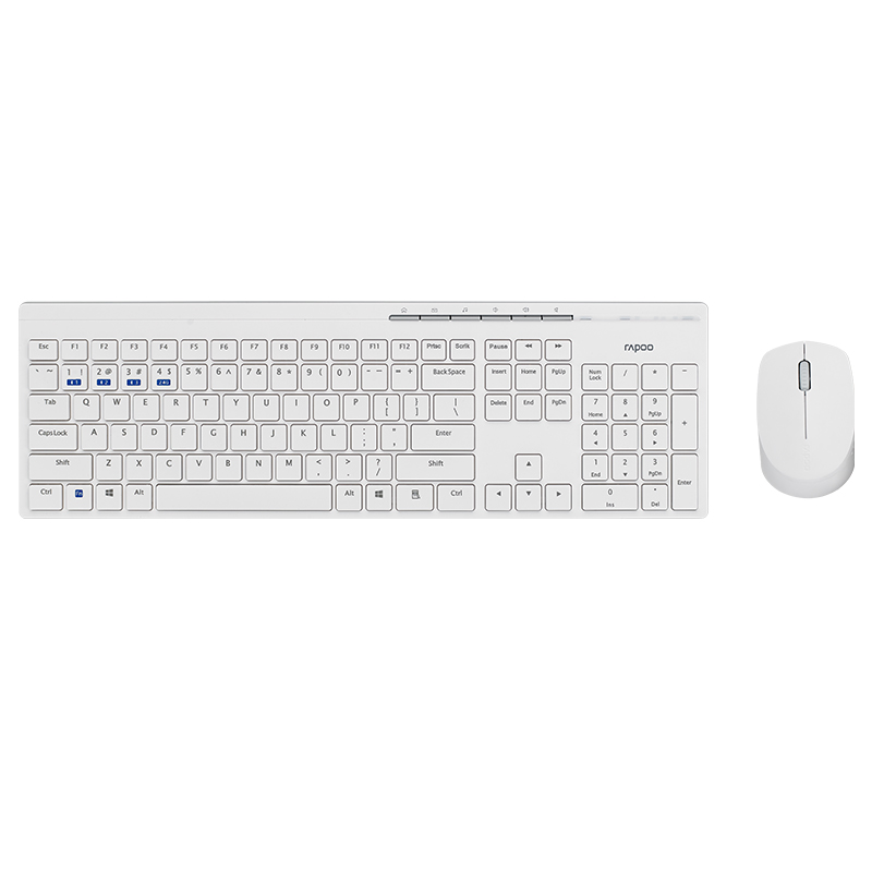 Rapoo 8100GT Keyboard Mouse Combo Dual-Mode BT 2.4... – Vicedeal