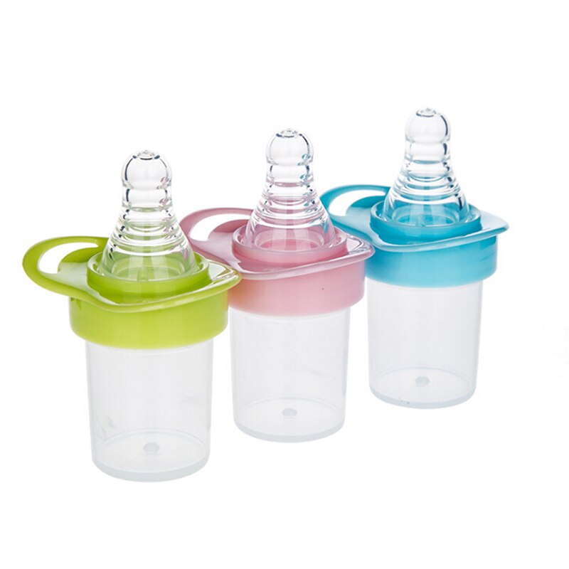 Portable Silicone Baby Bottle Baby Milk Silicone F... – Grandado