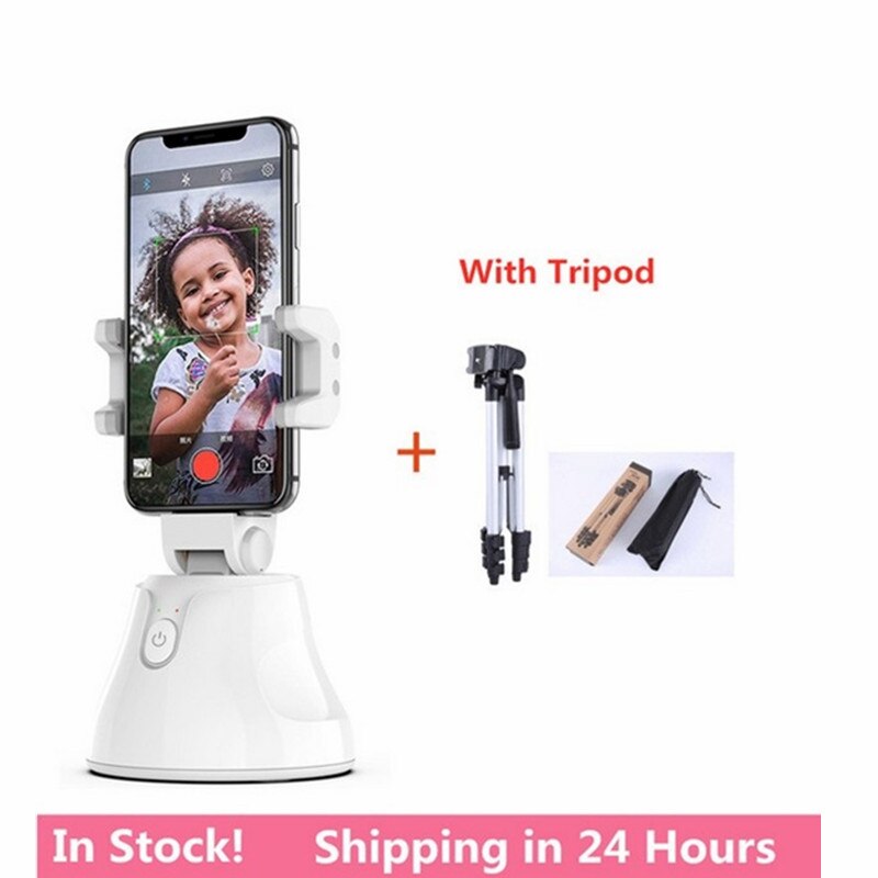 Smart 360° Selfie Shooting Gimbal Face Object Trac... – Vicedeal