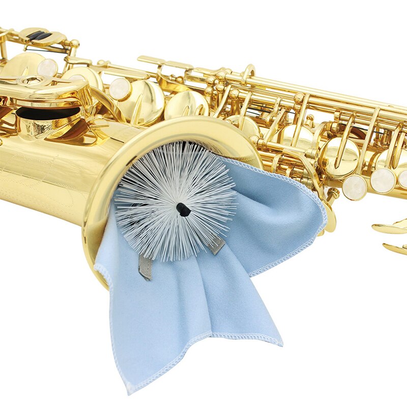 1Pc Sax Saxophone Cleaning Cloth Tools With Brush ... – Vicedeal