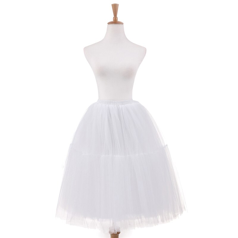 Vestido corto de 5 capas con falda acampanada, Roc... – Grandado