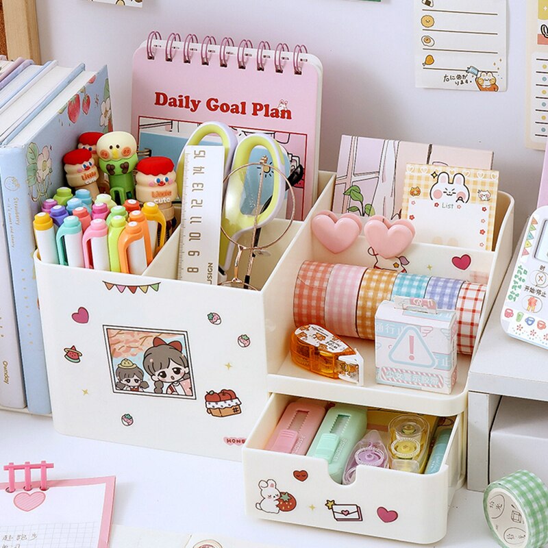 Cute Storage 3 In 1 School Multifunctional Desktop... – Grandado