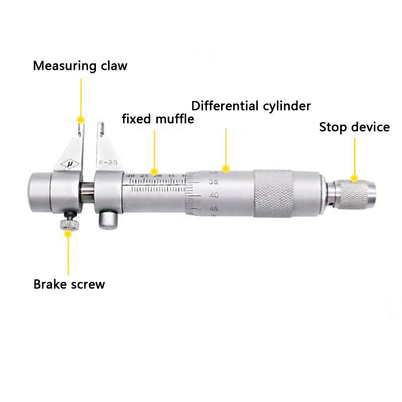 Inside Micrometer Set 5-30mm Internal Micrometer Set - Precision Bore ...