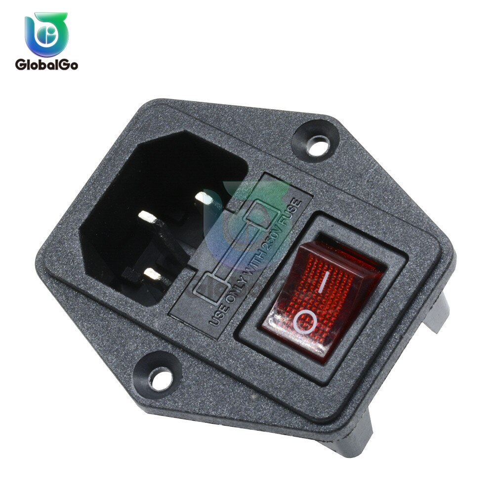 10A 250V Power Switch AC 3pin AC Power Socket with... – Vicedeal