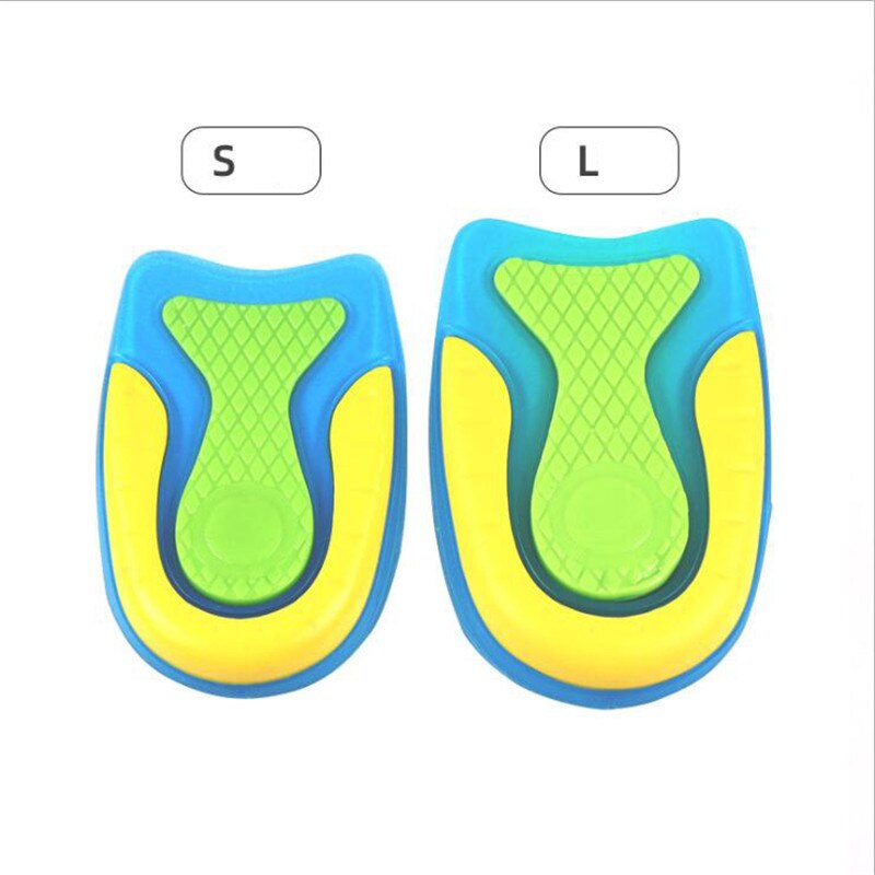 Silicone Gel Heel Cups For Heel Spurs Plantar Fasc... – Grandado