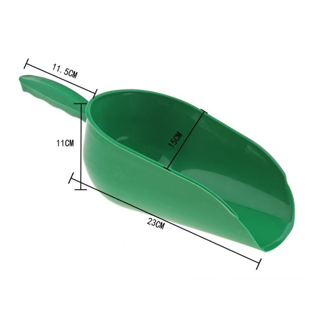 Large Plastic Food Scoop for Pet Food Ice Litter P... – Grandado