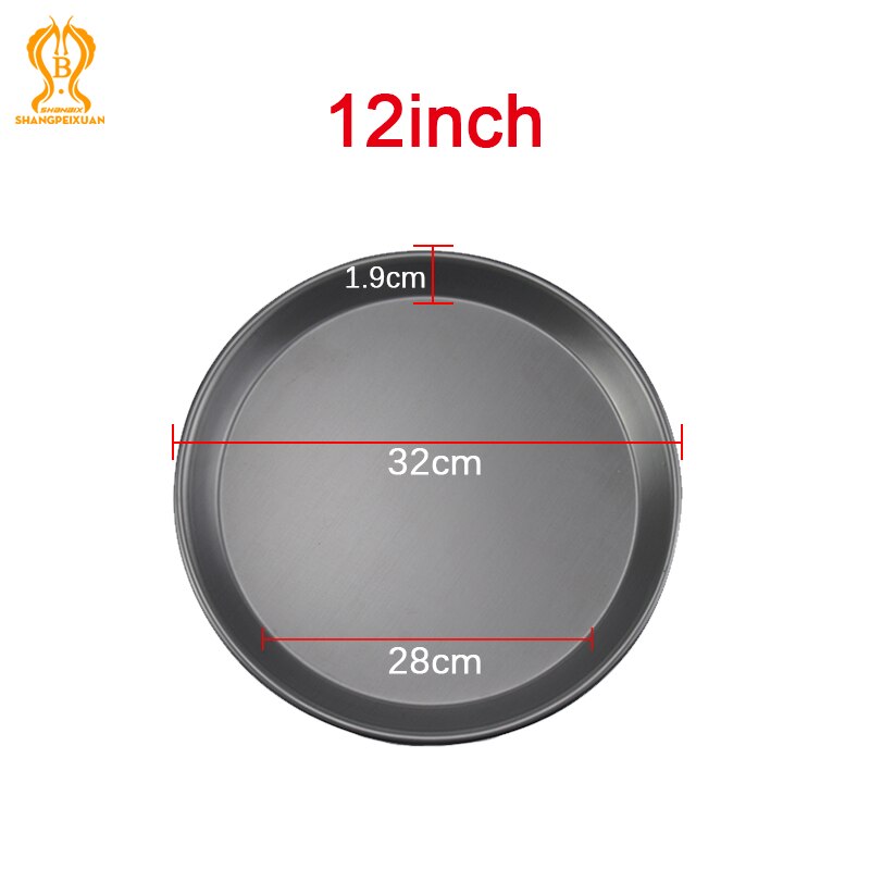 SHANGPEIXUAN 6/7/8/9/10/11/12 inch Pizza Pan Alumi... – Vicedeal
