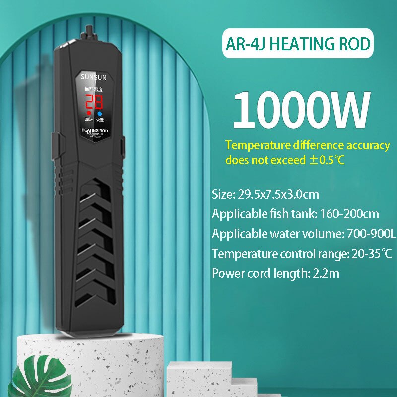 SUNSUN Fish tank heating rod automatic constant te... – Vicedeal