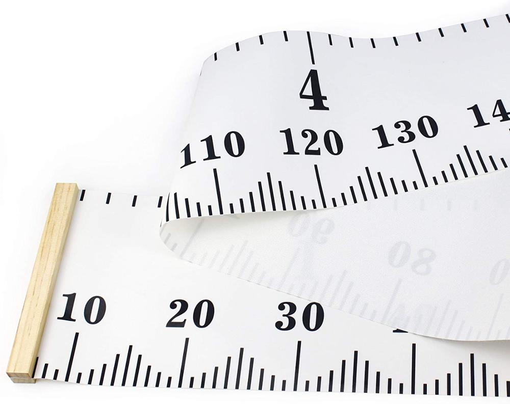 Baby Growth Chart Canvas Wall Hanging Measuring Ru... – Grandado