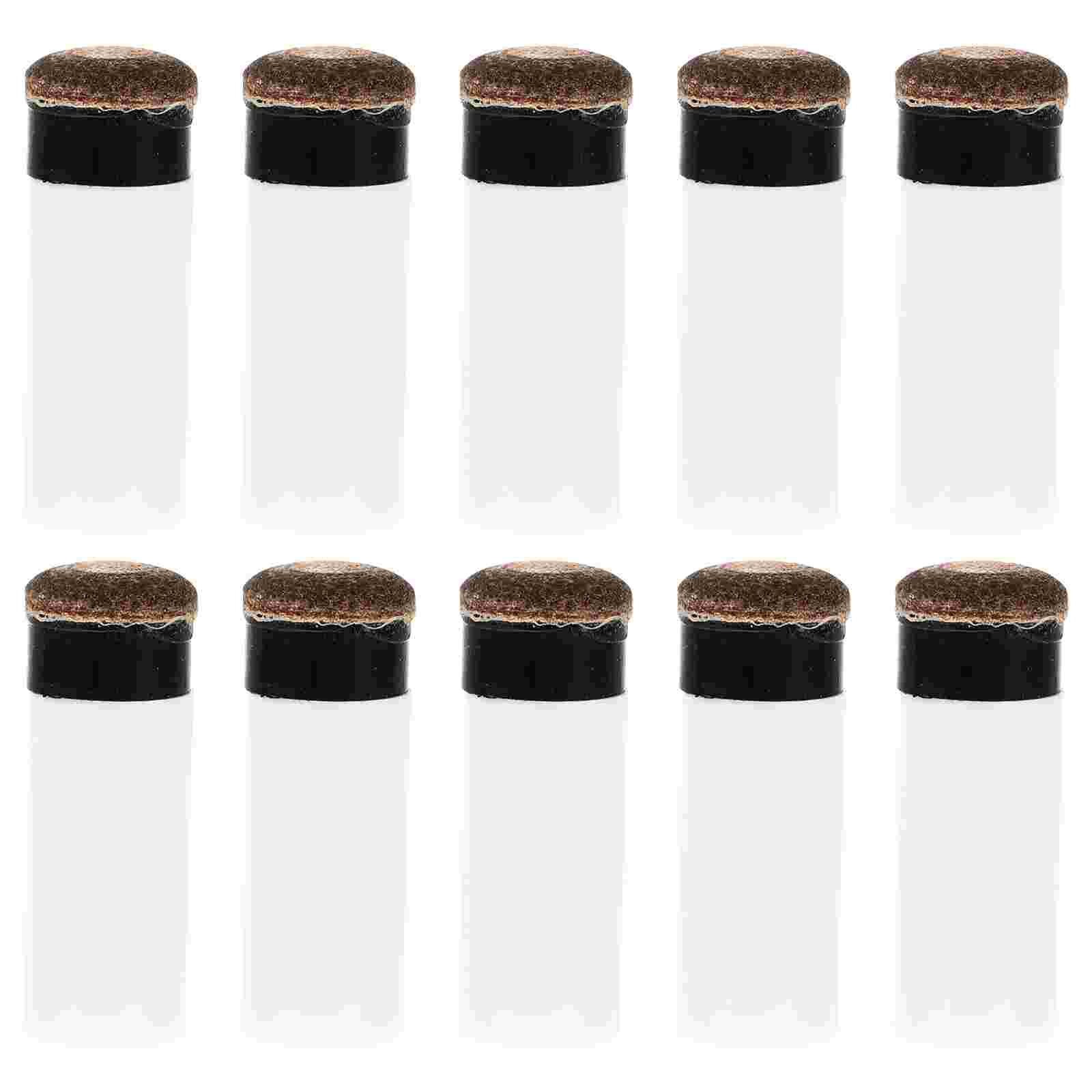 10pcs Pool Cue Tips Plastic Screw-on Tips for Pool... – Vicedeal