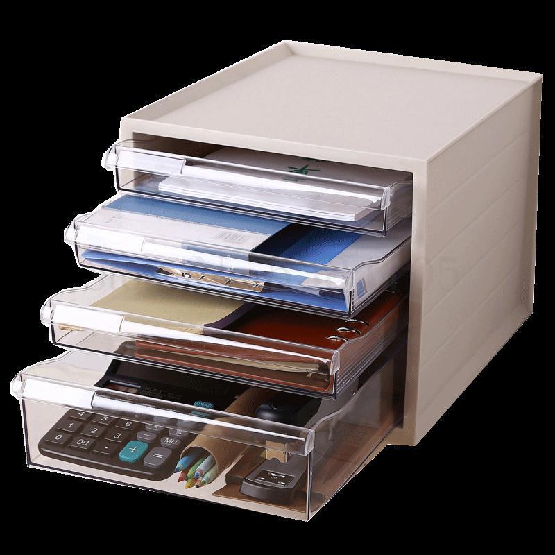 A4 Papier Archiefkast Desktop Ontvangen Doos Lade-... – Vicedeal