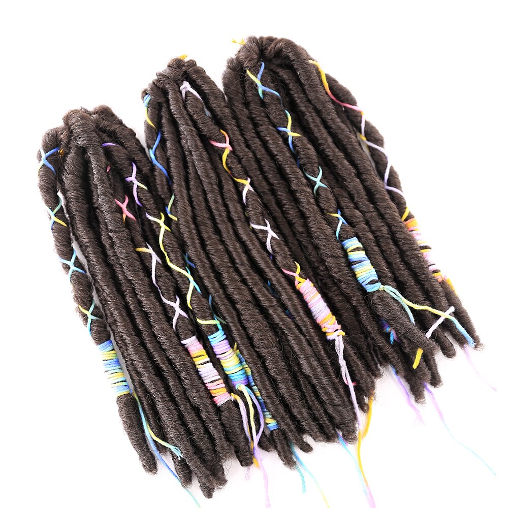 Soku Braiding Hair Ombre Braiding Brown Hair Synth... – Grandado