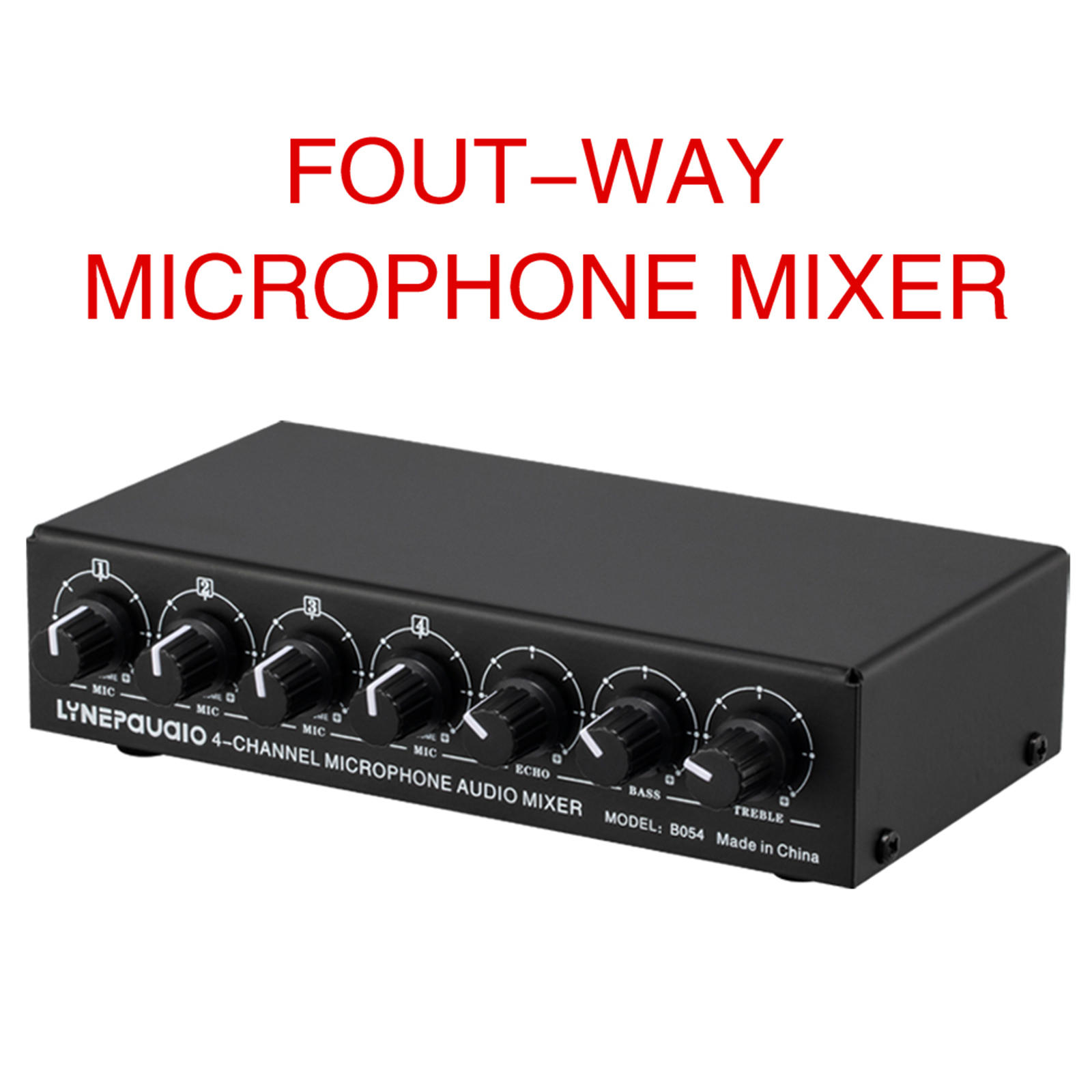 Professionele 5-Weg Stereo Actieve Mixer Multi-Kan... – Grandado