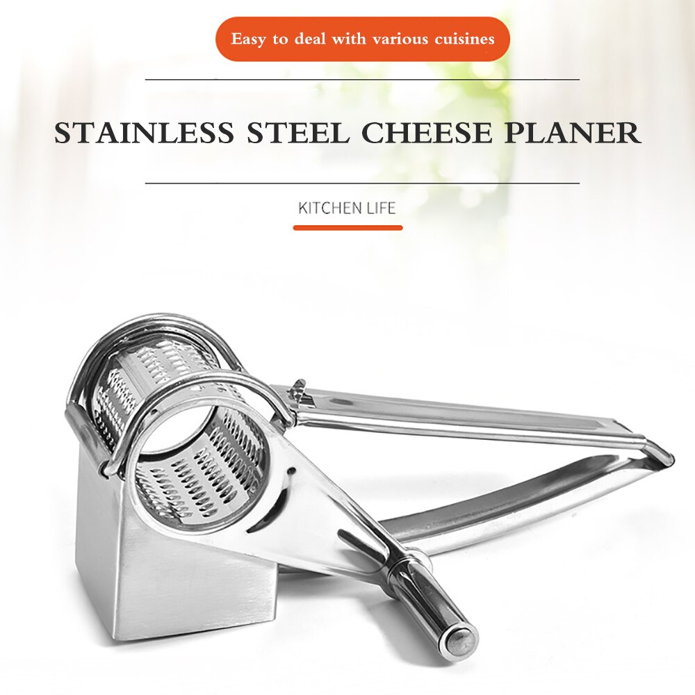 Stainless Steel Cheese Planer Hand-Cranked Rotatin... – Vicedeal
