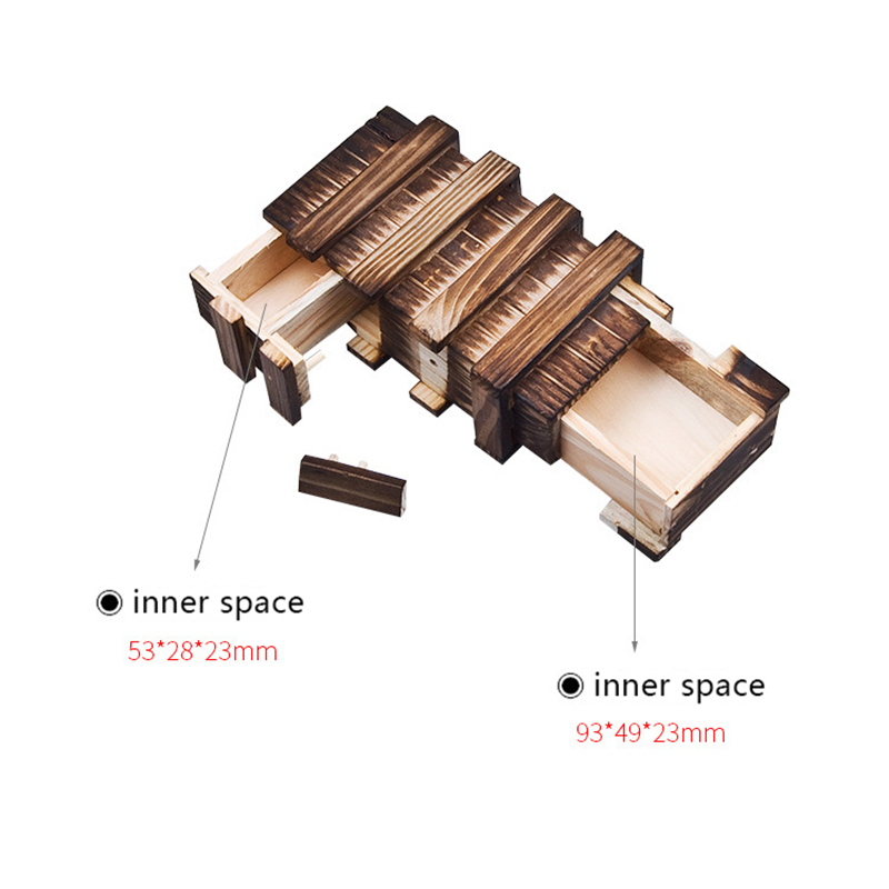 Kids Adult Puzzle Toys Wooden Puzzle Box With Secr... – Grandado