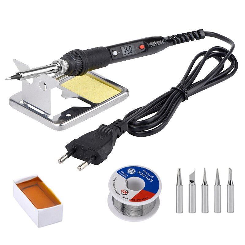 JCD Electric Soldering iron 80W 220V LCD adjustabl... – Grandado