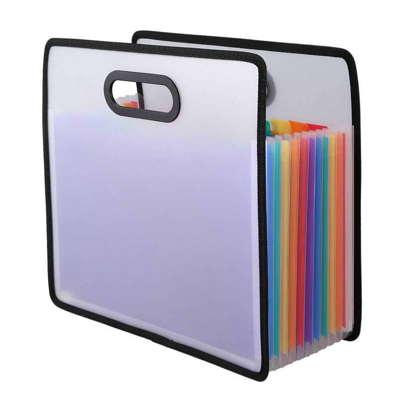 Accordion Expanding File Folder A4 Paper Filing Ca... – Vicedeal