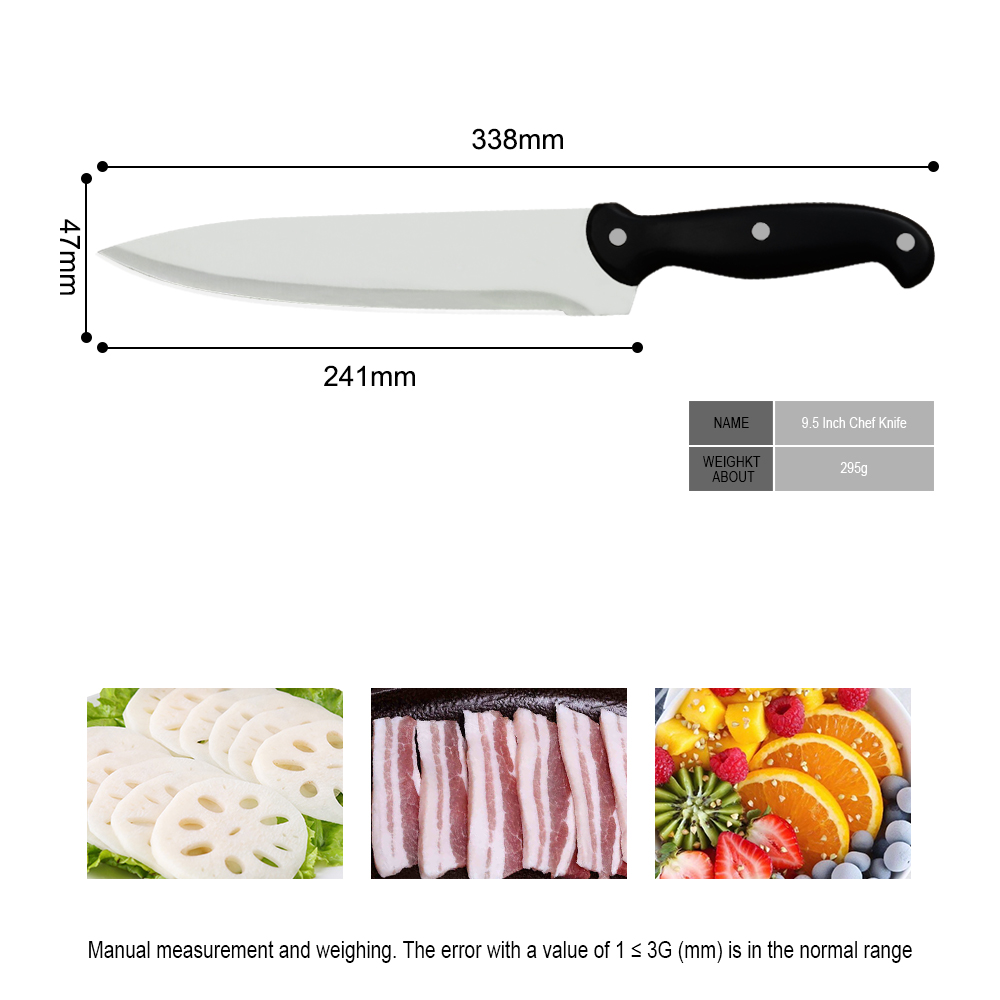 XYj Premium Chef Knife Serrated Steak Knives Cutle... – Vicedeal