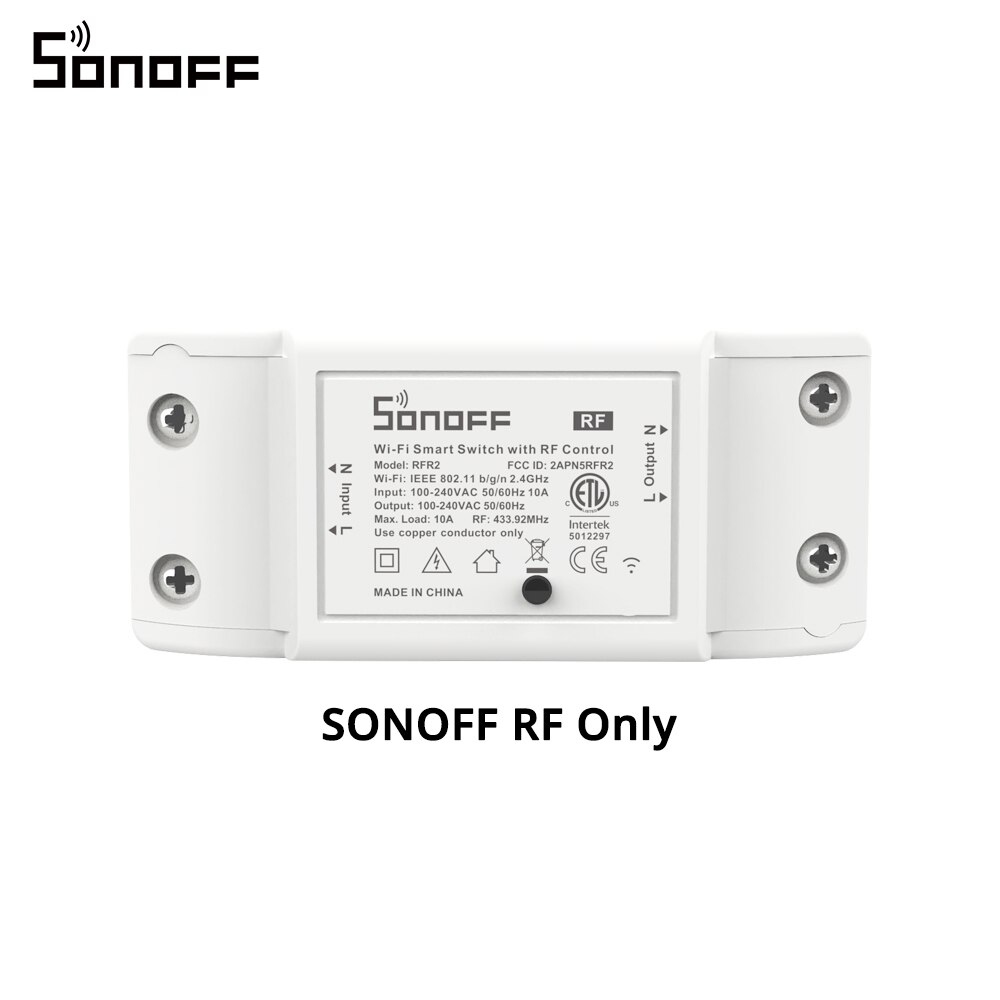Sonoff rf 433 mhz wifi trådløs smart switch wifi ... – Vicedeal