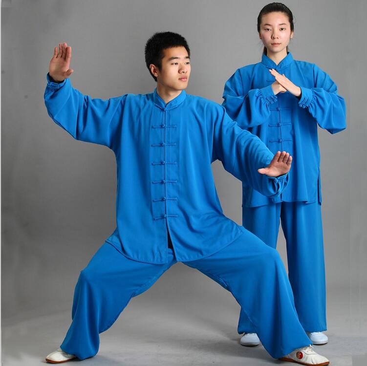 Traditional Chinese Clothing Long Sleeved Wushu Ta... – Grandado