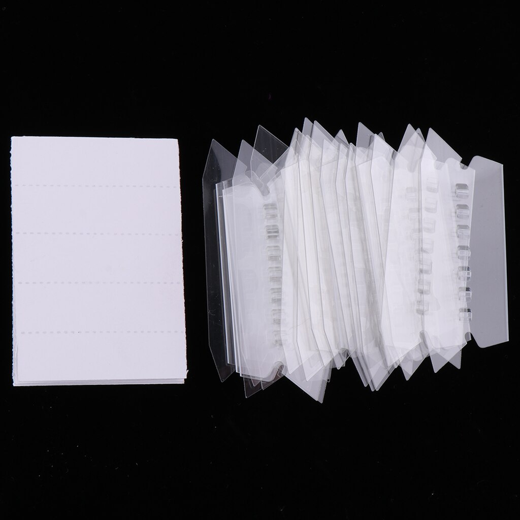 25 Pcs Transparent Plastic Film Page Marker Index ... – Grandado