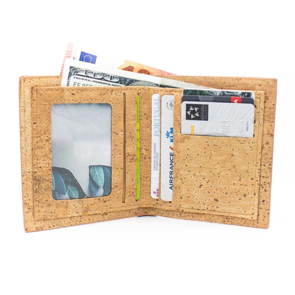 Cork wallet for men brown color cork handmade Orig... – Grandado