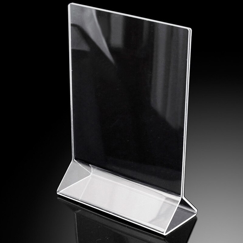 1pc Table Menu Sign Display Holder Upright Ad Fram... – Grandado