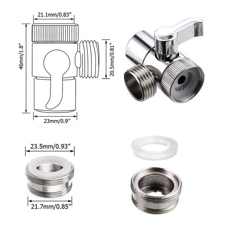 Schakelaar Kraan Adapter M22 M24 Verbinding Aanrec... – Vicedeal