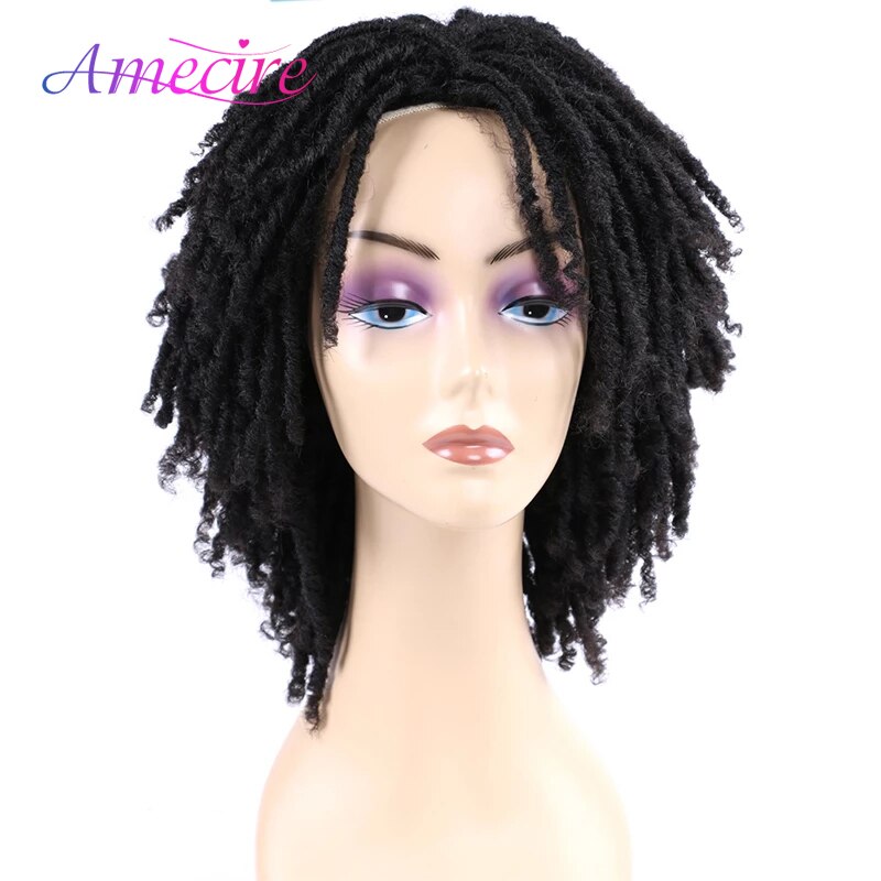 Peluca corta rizada Afro para mujer negra, rizada,... – Grandado