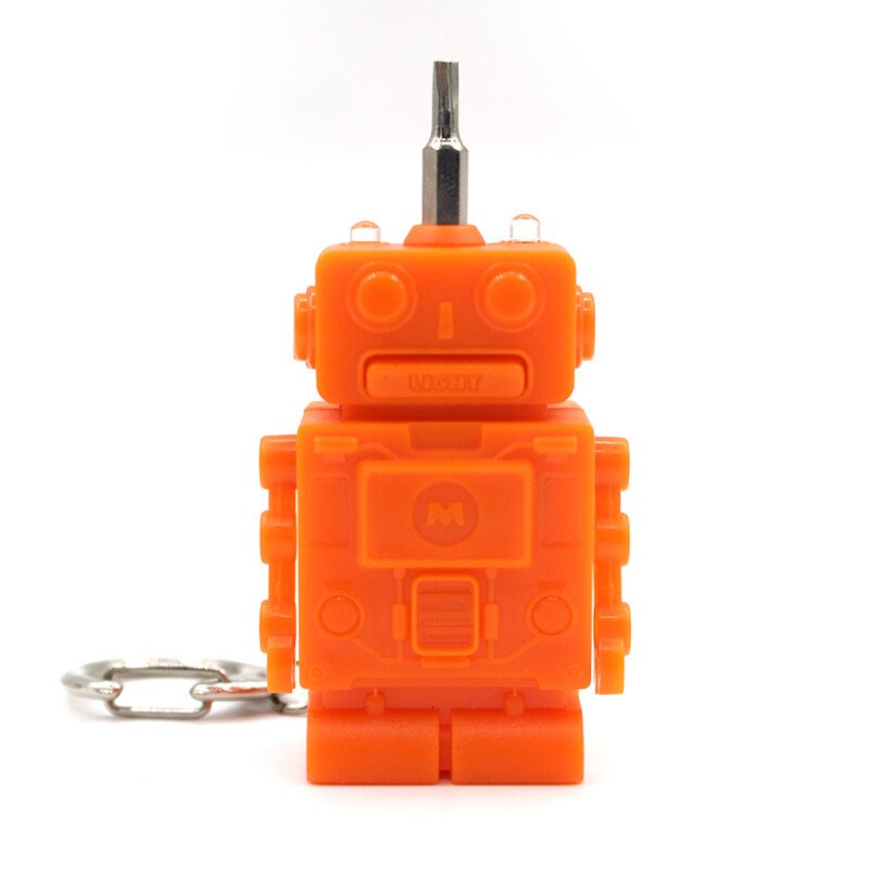Multi-function robot key pendant with LED Flashlig... – Grandado