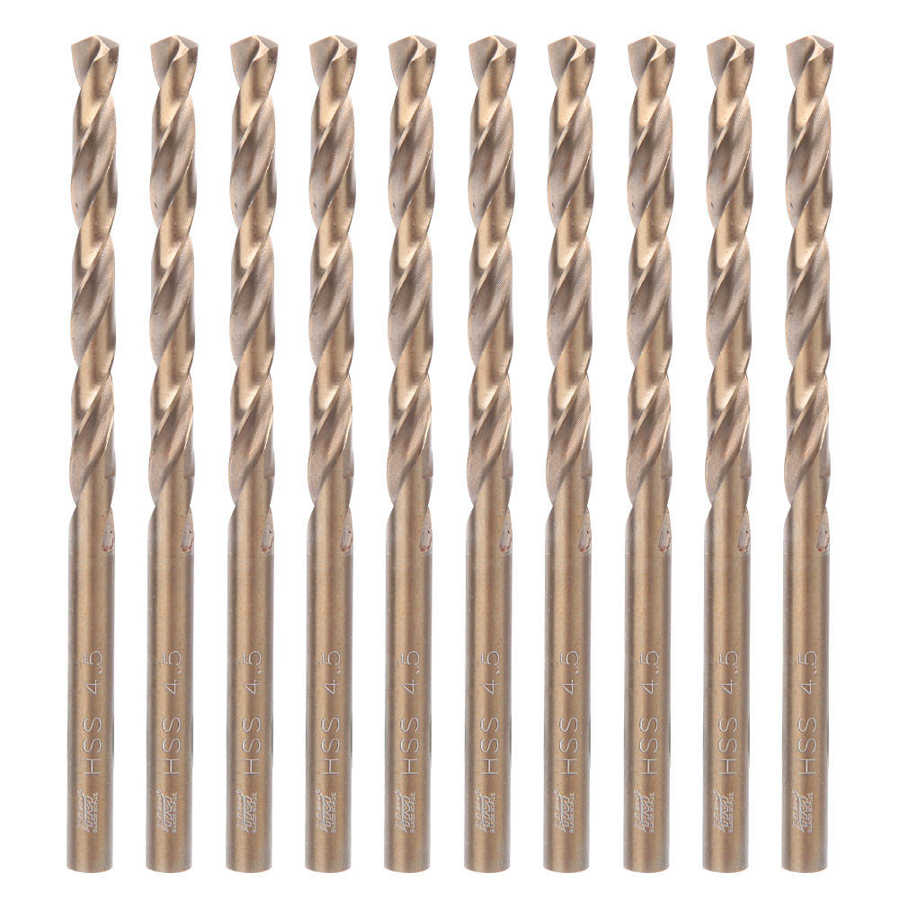 Hss-boren 10 stuks hss-boren met rechte schacht rv... – Grandado