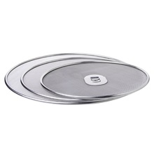 Stainless Steel Cover Lid Oil Proofing Frying Pan ... – Vicedeal