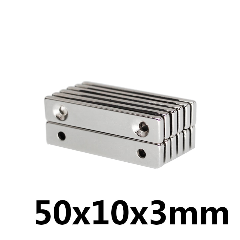 5 ~ 100 st 50 x 10 x 3 mm kraftfulla n35 magneter... – Grandado