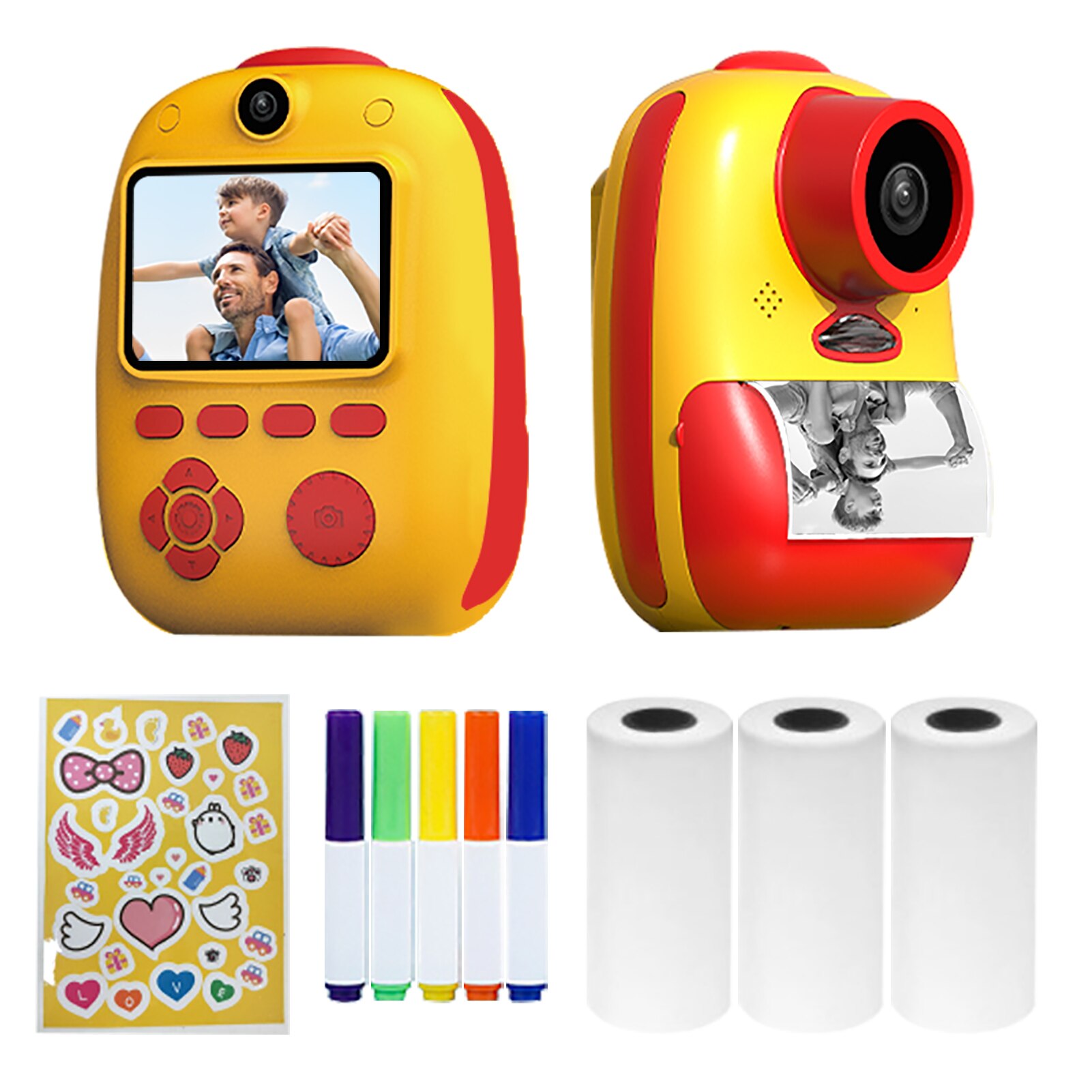 D10 Instant Camera Photo Printer 1080P HD Mini Dig... – Vicedeal