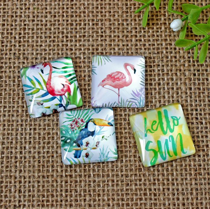 anmutig Flamingo und Frische Obst Platz Glascaboch... – Grandado