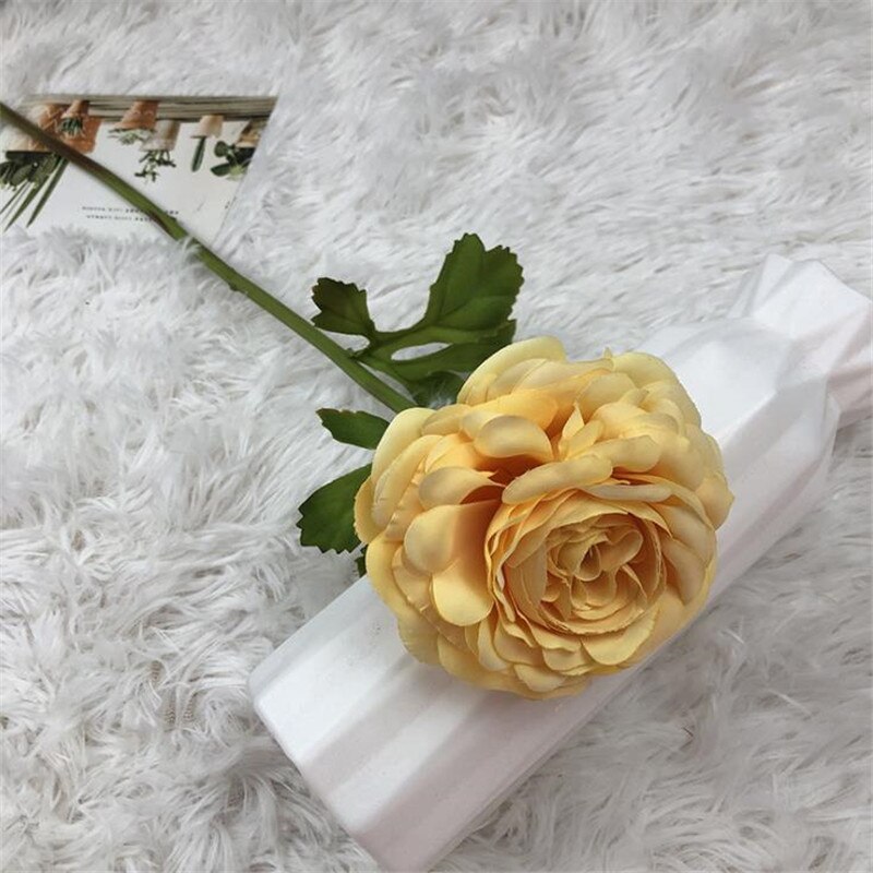 One Silk Ranunculus Asiaticus Flower Artificial Pe... – Grandado
