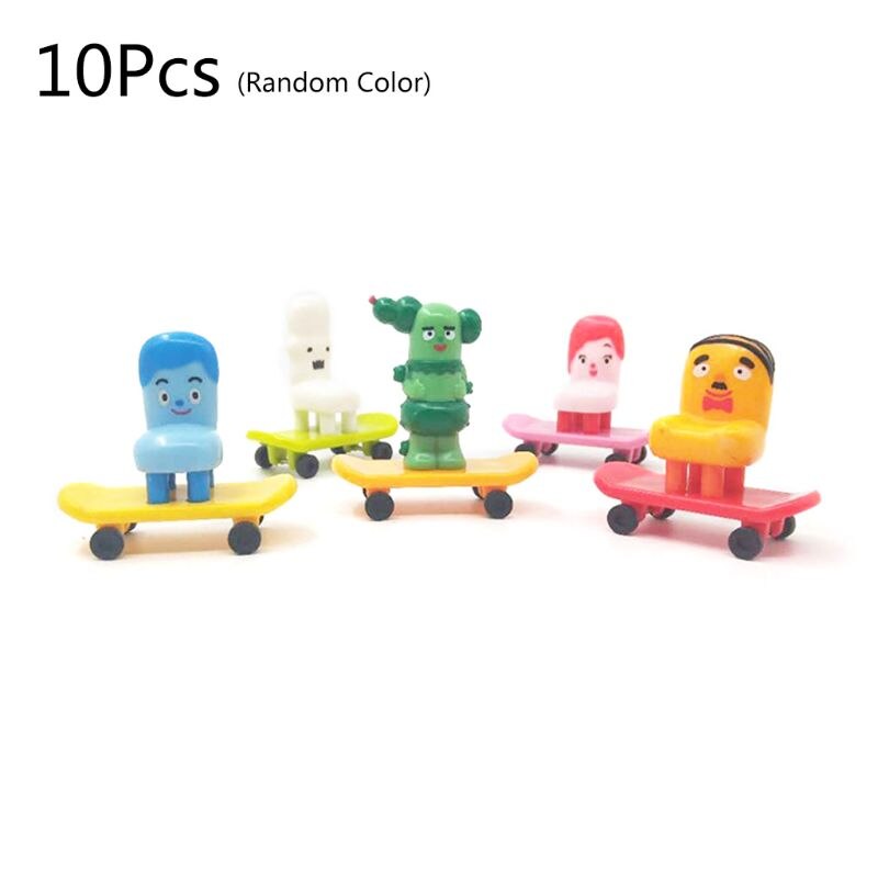 10pcs Cartoon Fingerboard Skateboard Children Deck... – Grandado