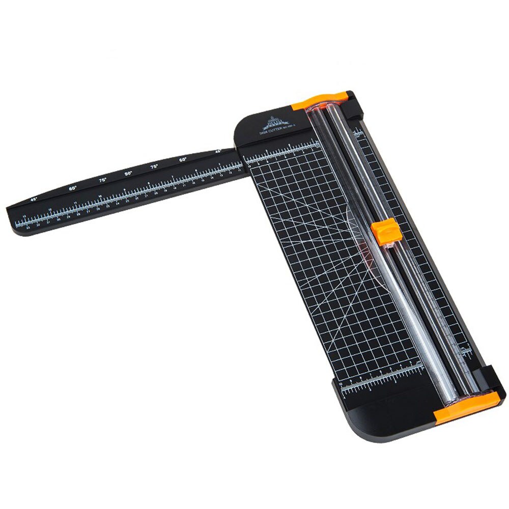 12 inch A4 Paper Cutter Trimmer Zwart-Oranje met M... – Vicedeal