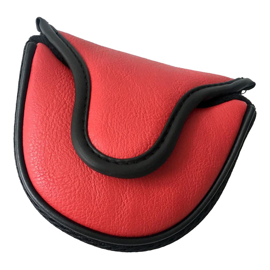 Golf Mallet Putter Headcover - Solid Red Replaceme... – Grandado