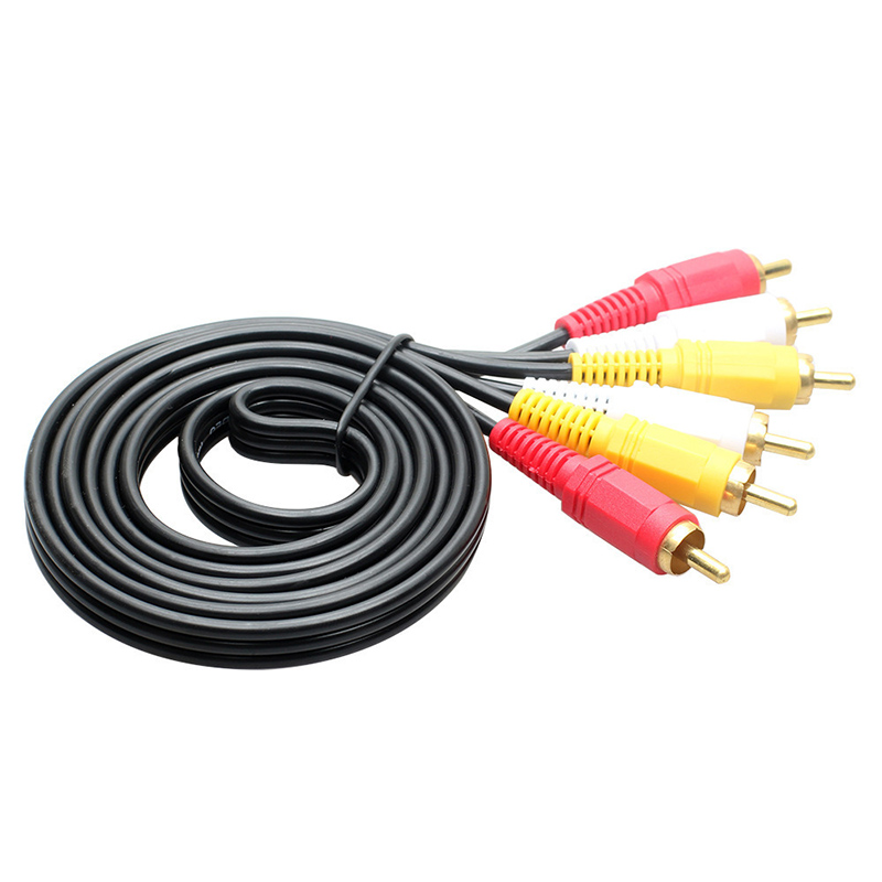 3RCA Cable Splitter1.5m 3m 3RC Male to 3RC Male Co... – Vicedeal